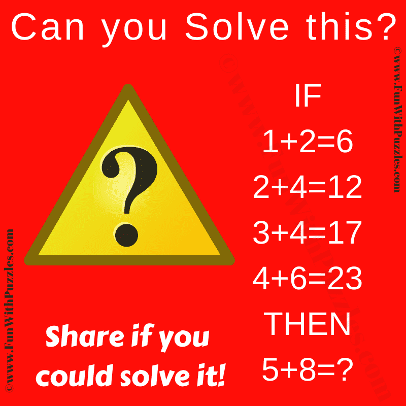 Crack the Math Logic: Challenging Puzzles Questions