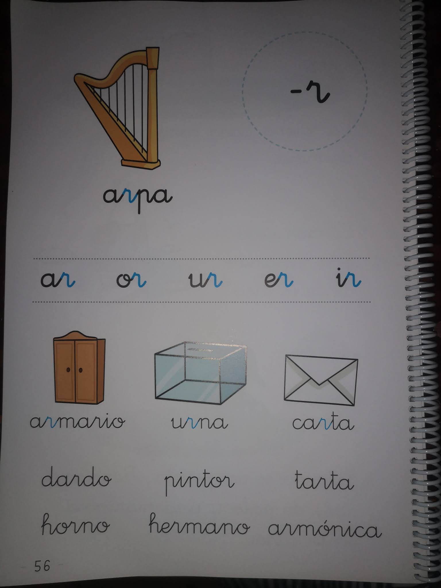 "La magia de los niños": LETRA -R- SUAVE Y R INVERSA