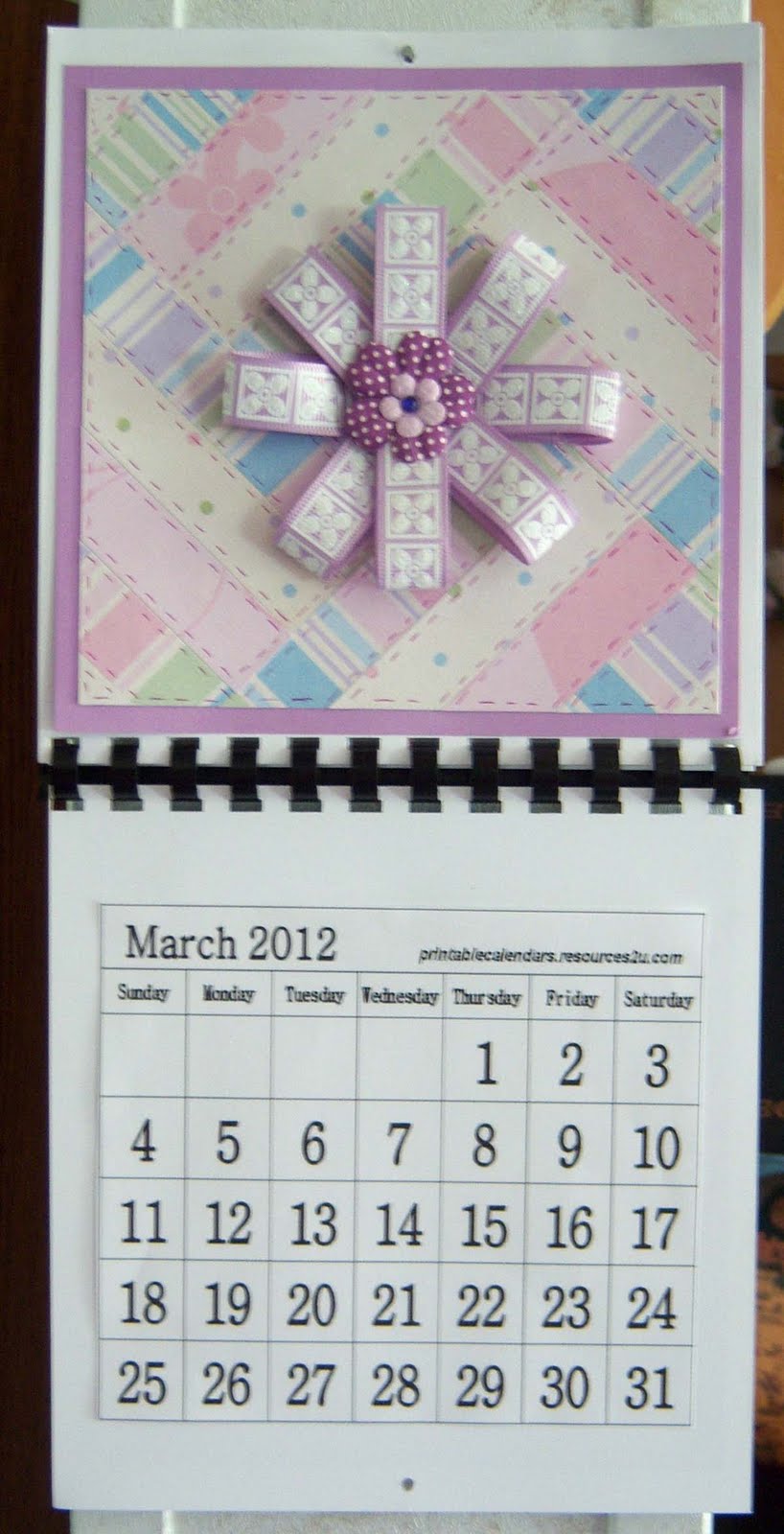 Shoregirl's Creations: Calendar Challenge - March