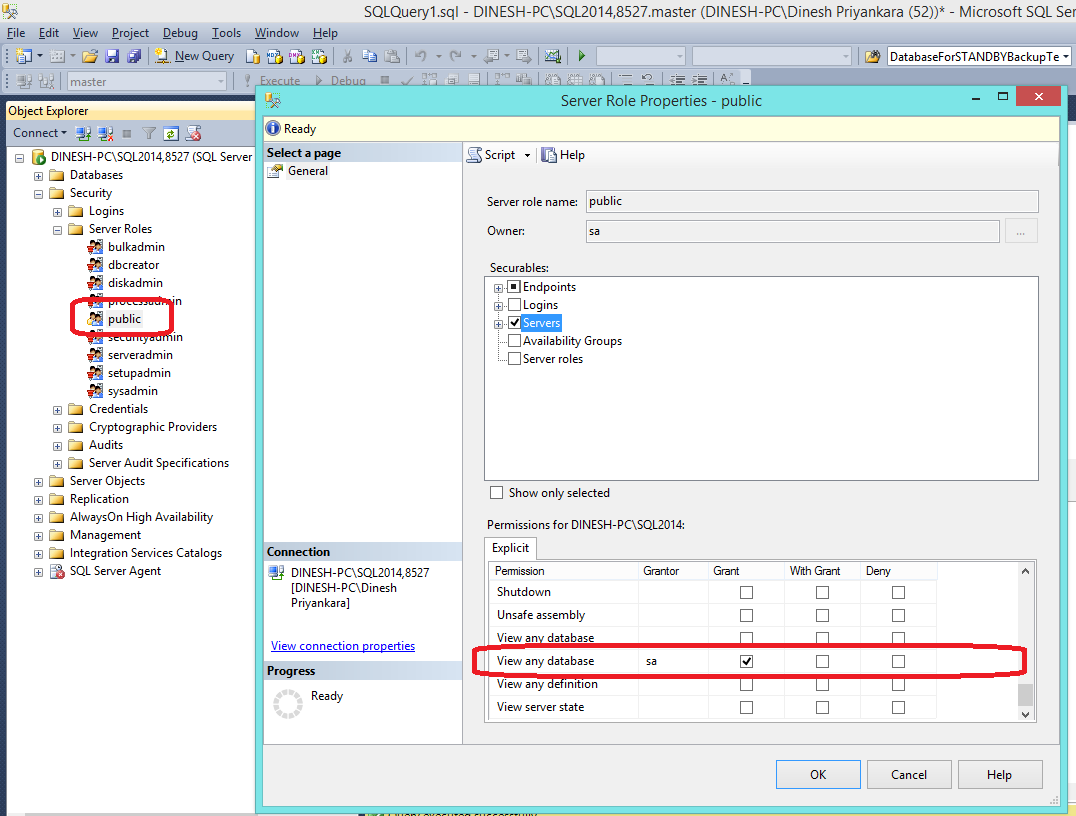 Dinesh's Blog :::: Being Compiled ::::: How to stop users seeing all ...
