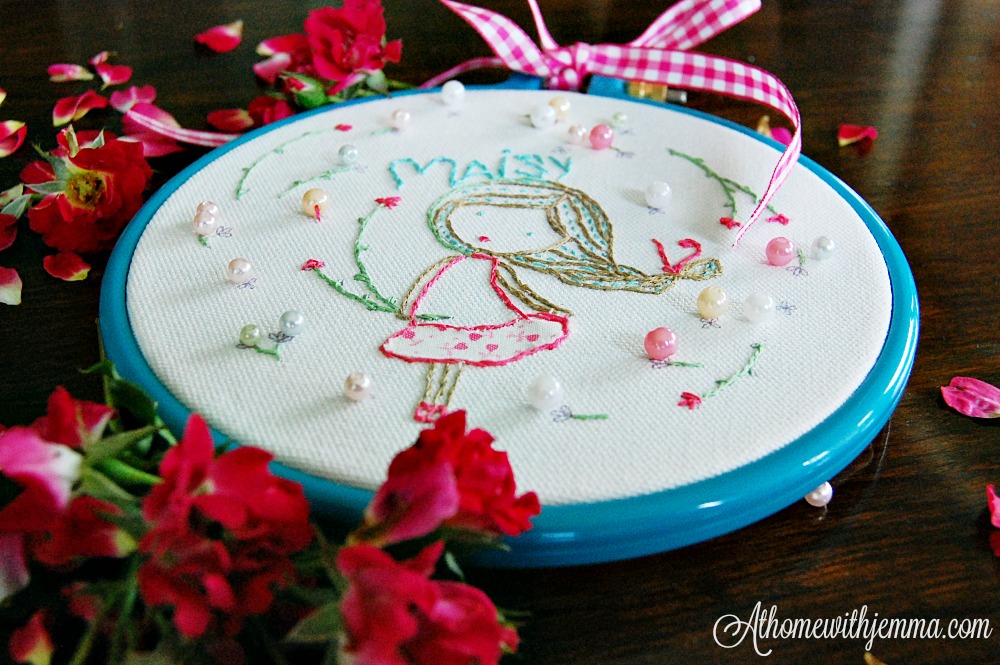 Storytelling Through Embroidery - At Home with Jemma