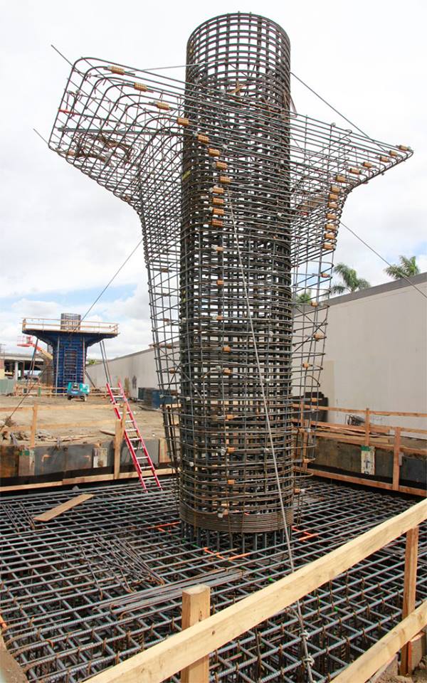 Bridge construction reinforcing ,Pile ,Pile cap,Pier column - Civil ...