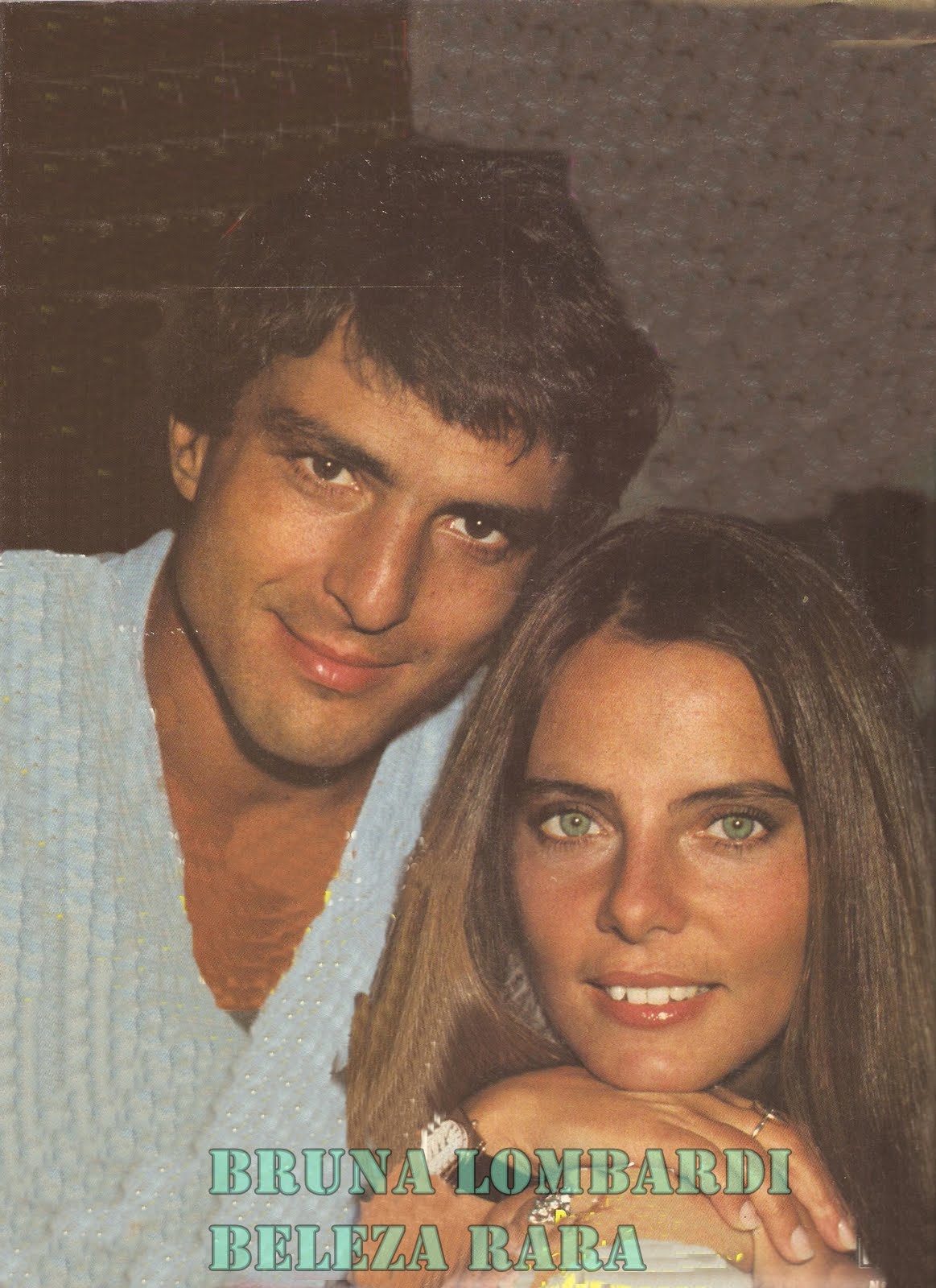 Bruna Lombardi- Beleza Rara: Bruna Lombardi e Carlos Alberto Riccelli-1983