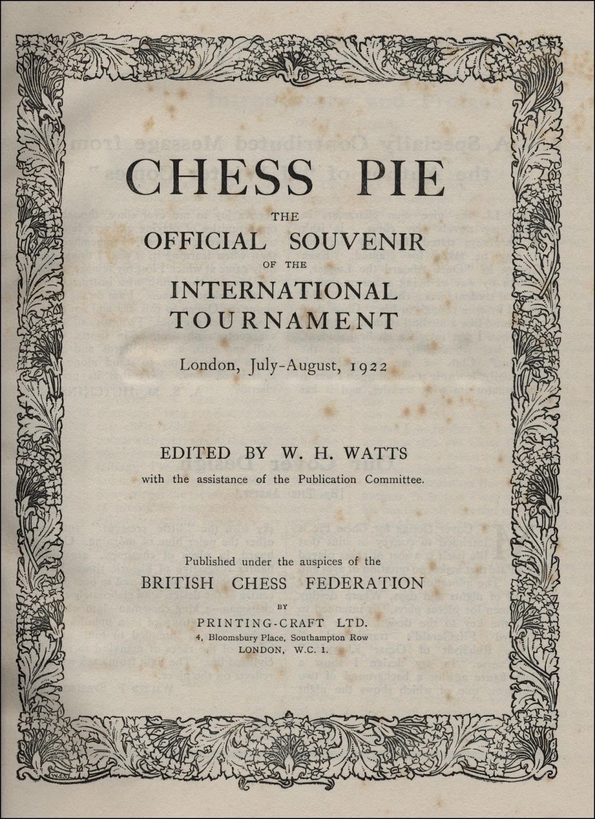 Chess Book Chats: Chess book collecting in 2017 part 2