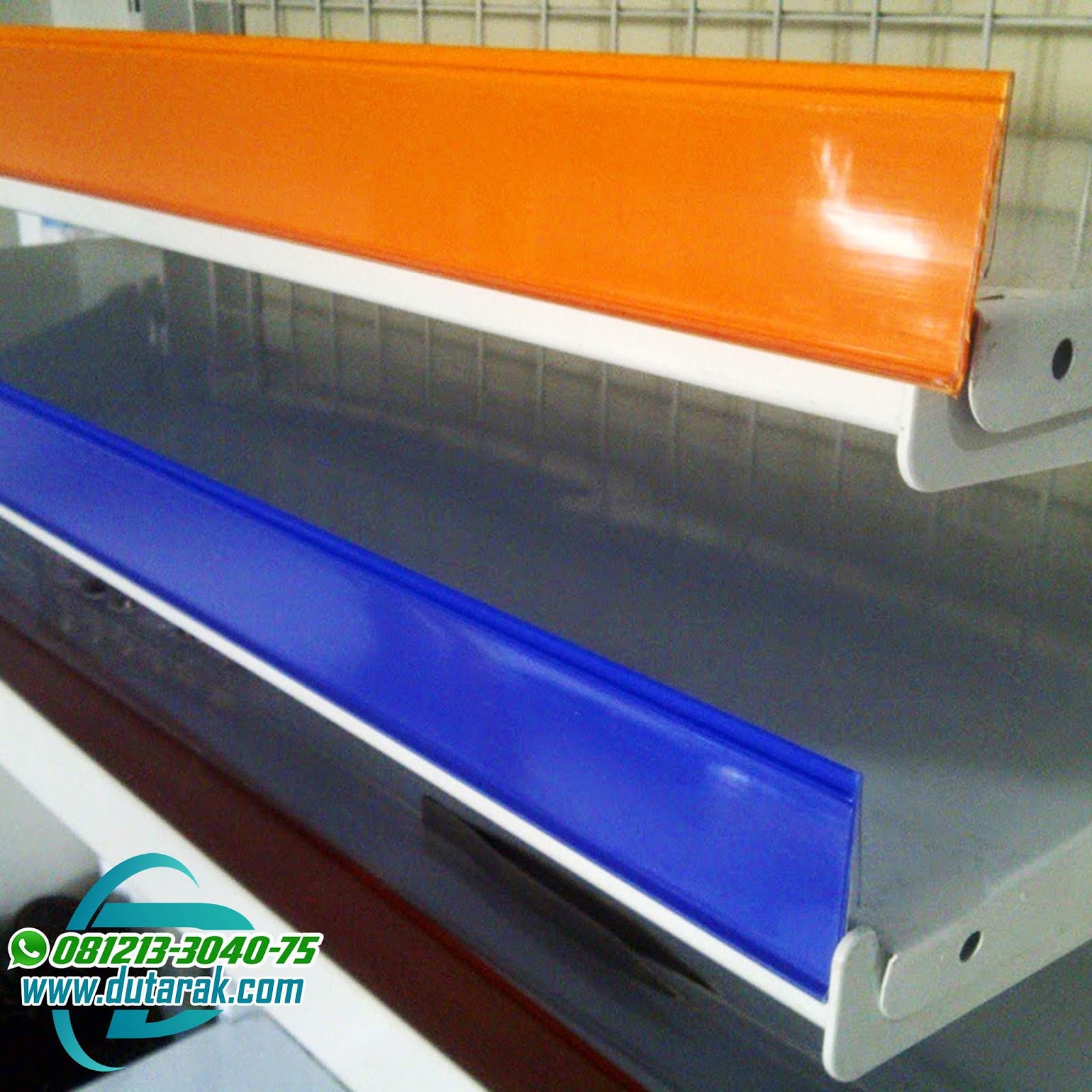 Price Tag - Price Rail - Rail Card Rak Minimarket ~ DUTA RAKINDO