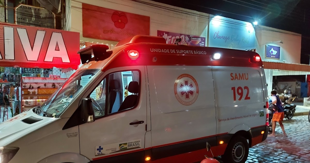 Homem É Espancado No Bairro Belo Horizonte E Socorrido Pelo Samu