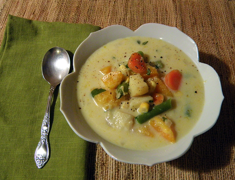 Seasonal Eating: Harvest Vegetable Chowder