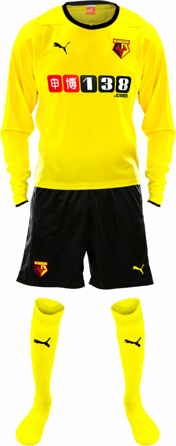 New Watford 14-15 Home and Away Kits Released - Footy Headlines