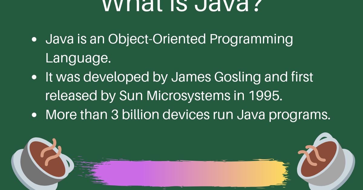 Innovative Codes Academy Java Programing Language What Is Java And History Of Java