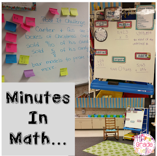 Minutes in Math Make a Difference | 4th Grade Frolics | Bloglovin’