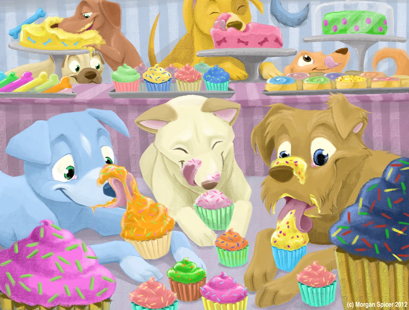 Morgan Spicer Illustration: Pupcake