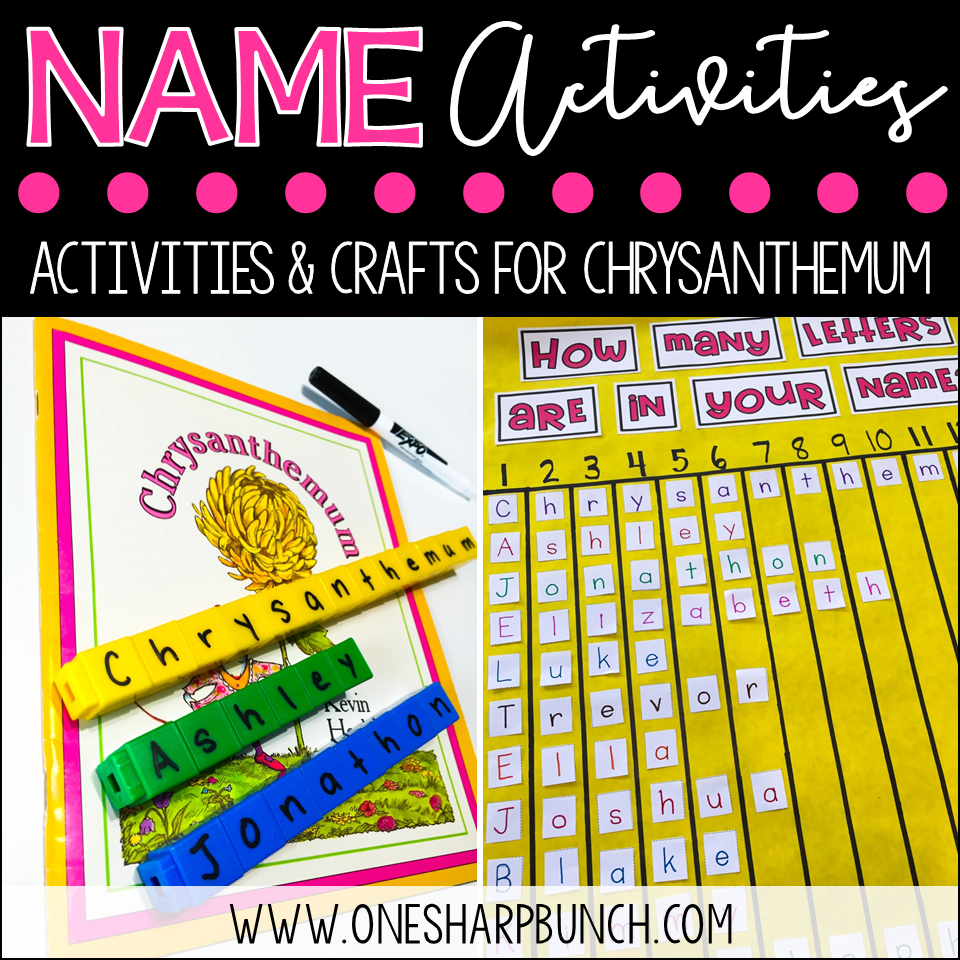 Name Activities Using Chrysanthemum - One Sharp Bunch