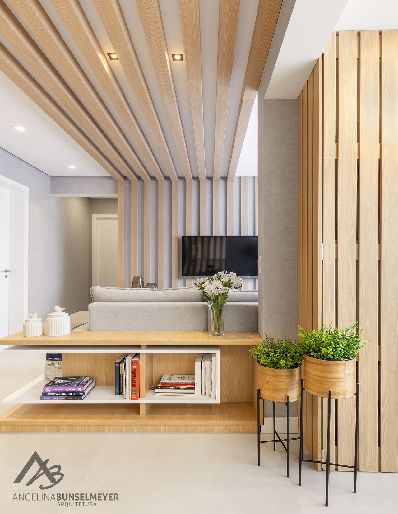 Tendência : madeira ripada painel TV - Jeito de Casa - Blog de ...