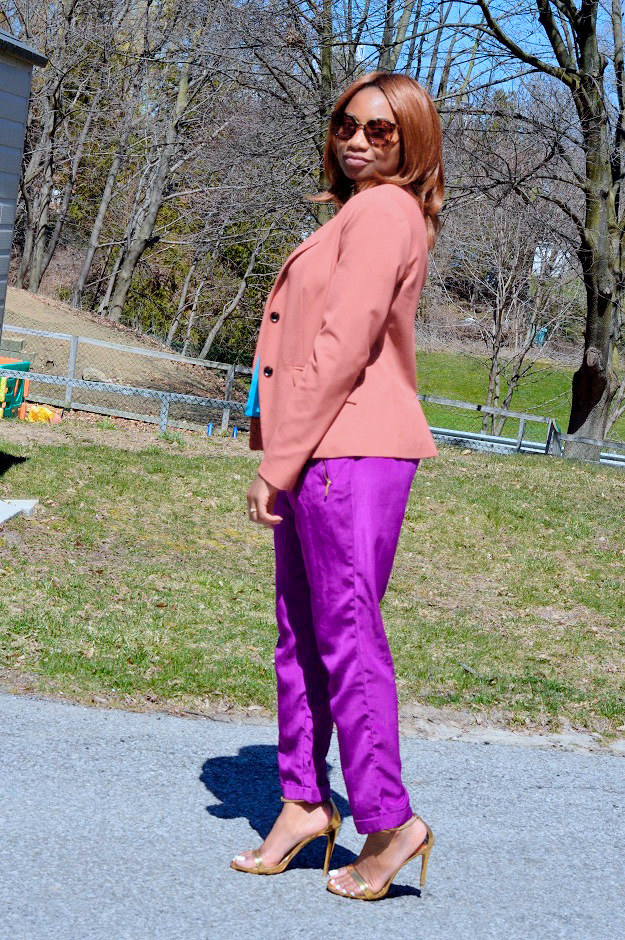 Colour Block OOTD | Effortless Lady