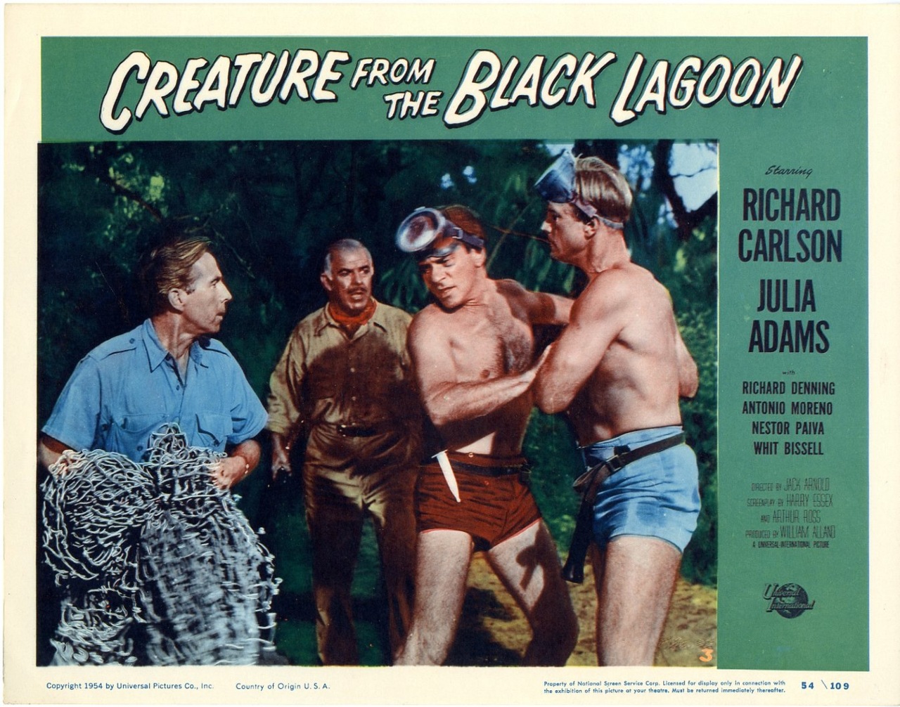 The Celluloid Highway: Lobby Card Collection - Creature from the Black ...