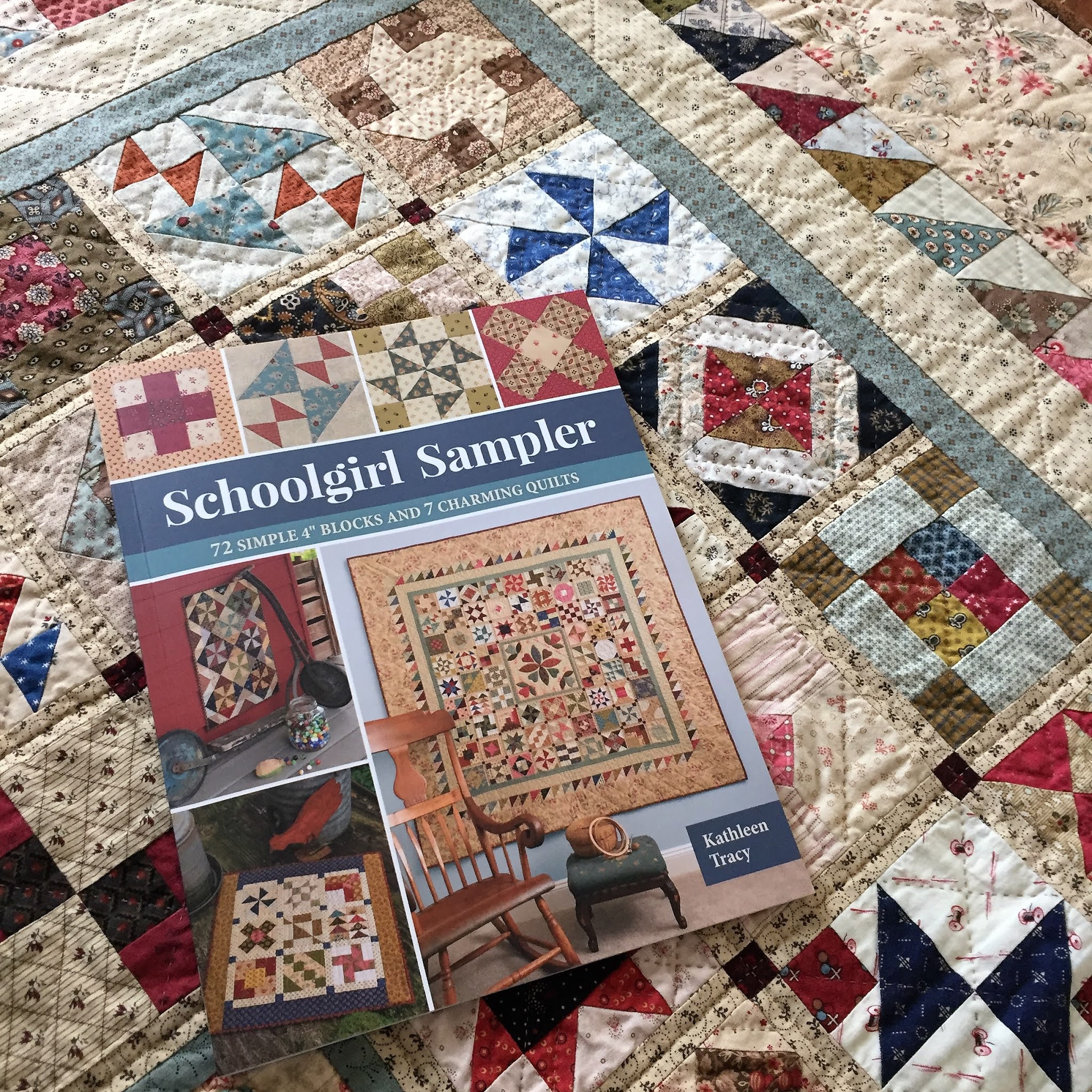 A Sentimental Quilter: Schoolgirl Sampler Sew Along