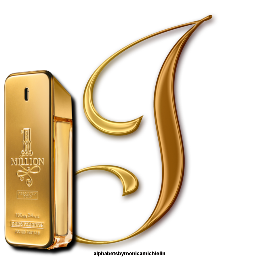 M. Michielin Alphabets: ONE MILLION PERFUME ALPHABET PNG, ALFABETO DO ...