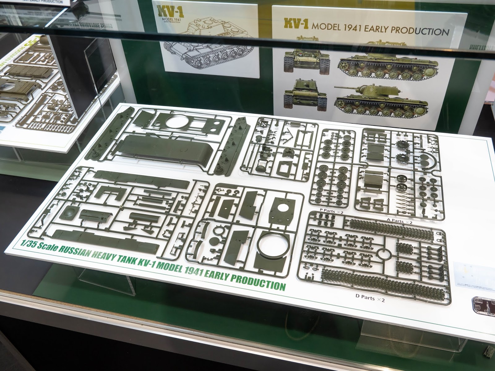 Tamiya 1/35 KV-1 Early (35372) Sprues Review - DetailScaleView