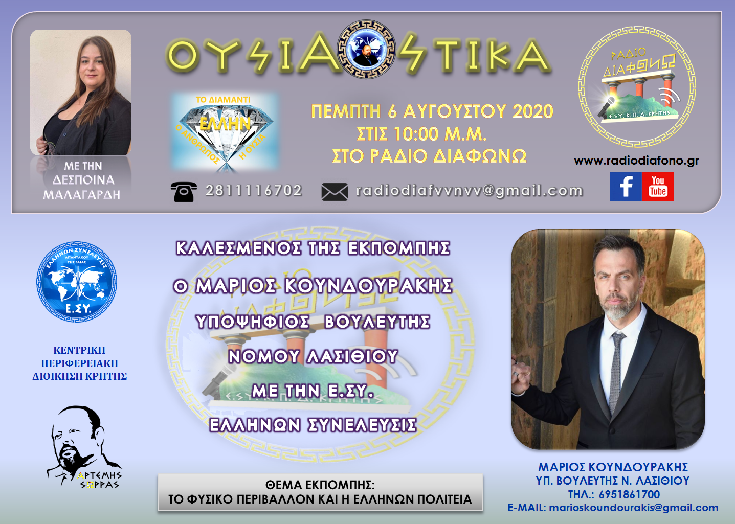 Ο ΑΝΘΡΩΠΟΣ ΕΙΝΑΙ ΣΥΜΒΑΤΟΣ ΝΑ ΖΕΙ ΜΟΝΟ ΣΤΟ ΦΥΣΙΚΟ ΥΔΑΤΙΝΟ ΠΕΡΙΒΑΛΛΟΝ ΤΟΥ ...