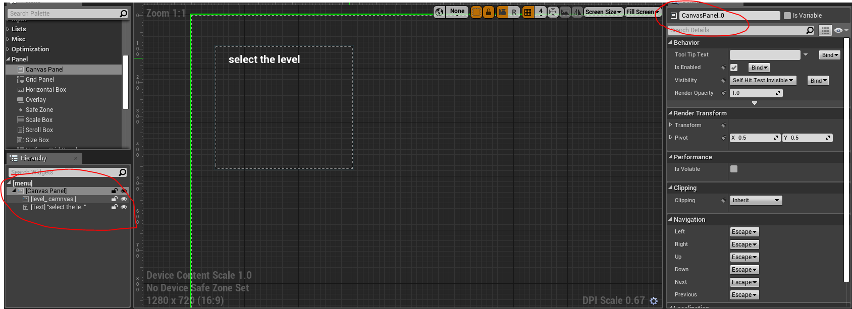 game devlopment and game Information: unreal engine 4 Select Level ...