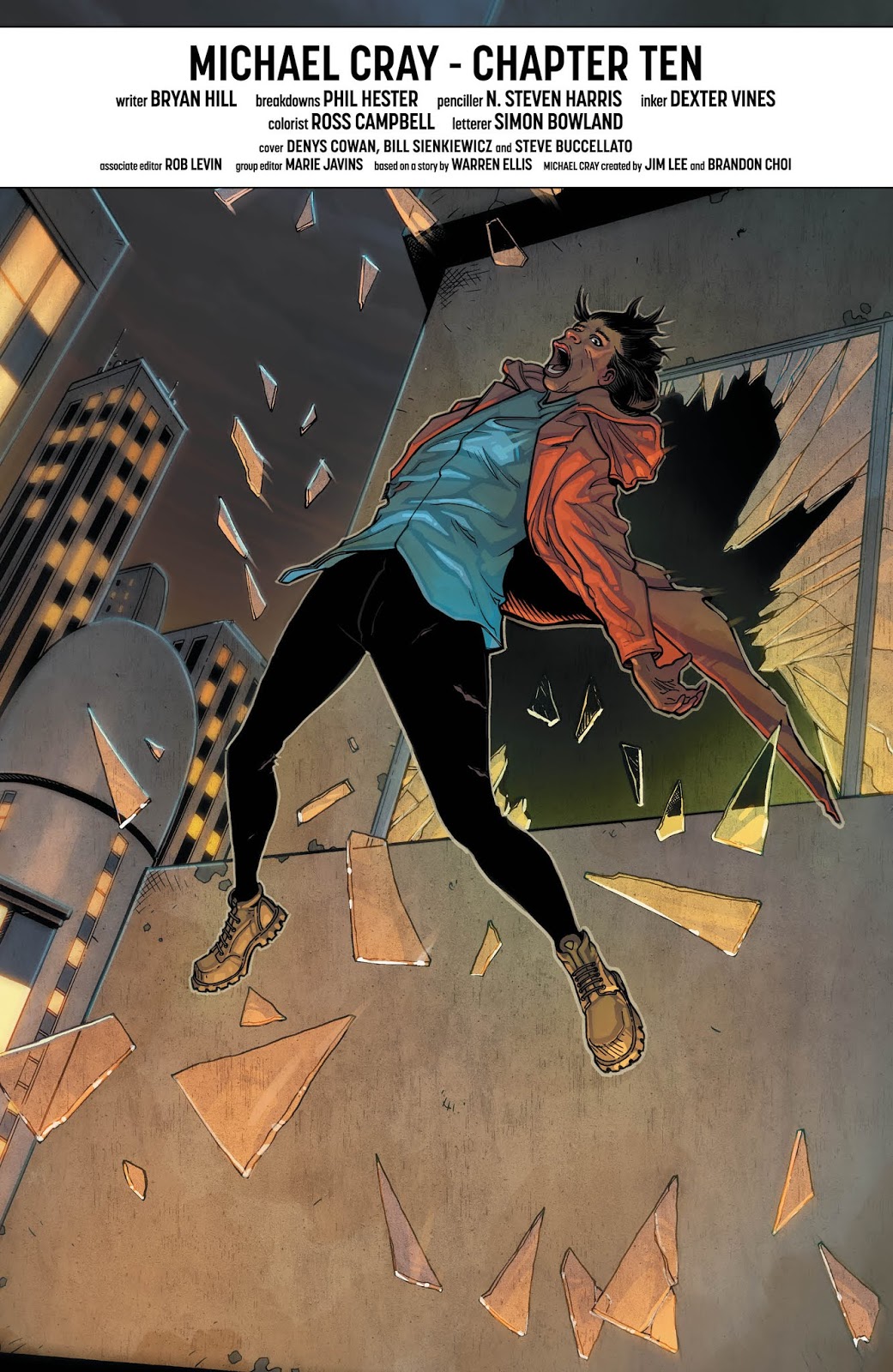 Weird Science DC Comics: PREVIEW: Wild Storm: Michael Cray #10