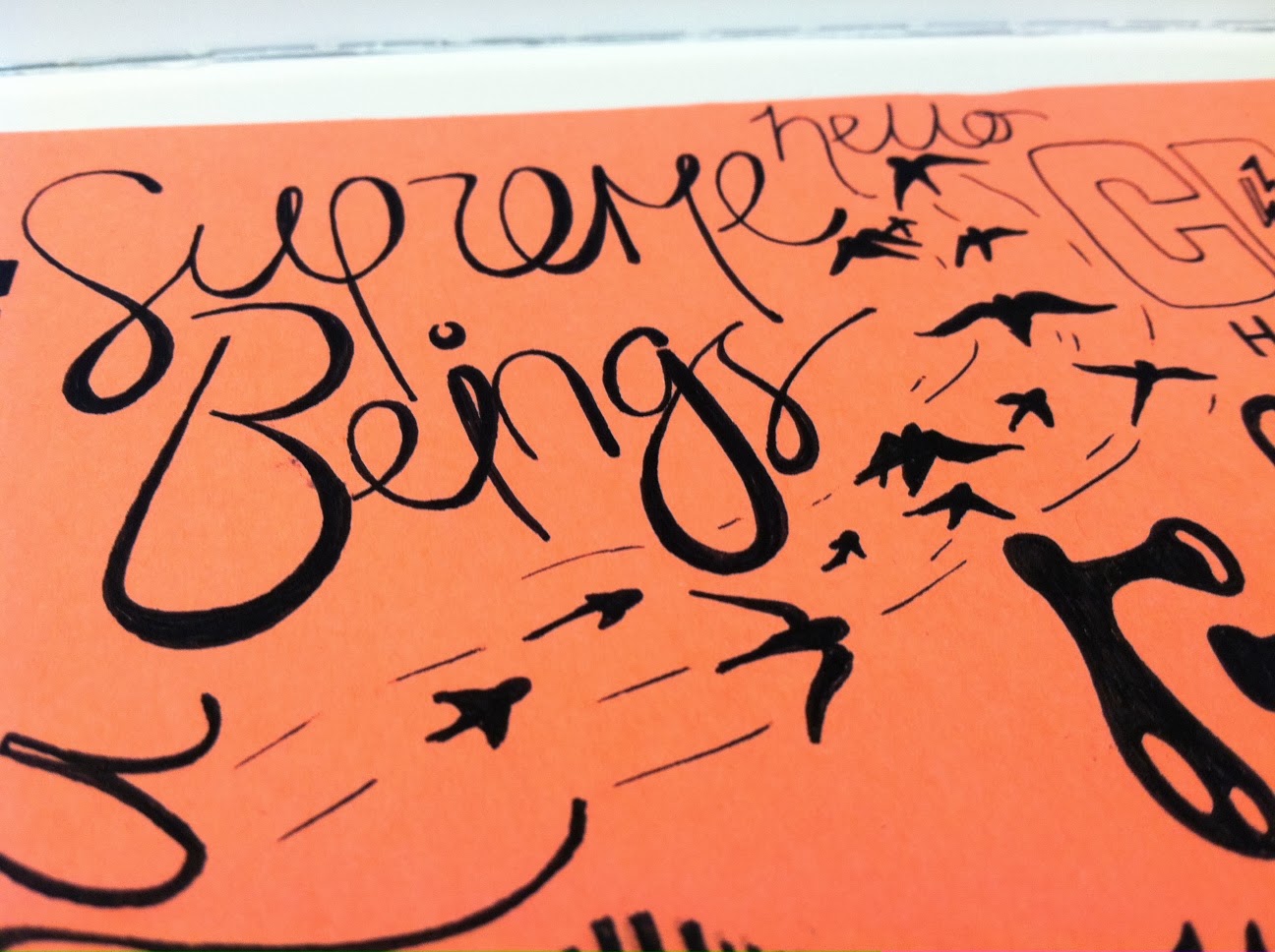 Adventuring is in my nature: I don't doodle, I write.