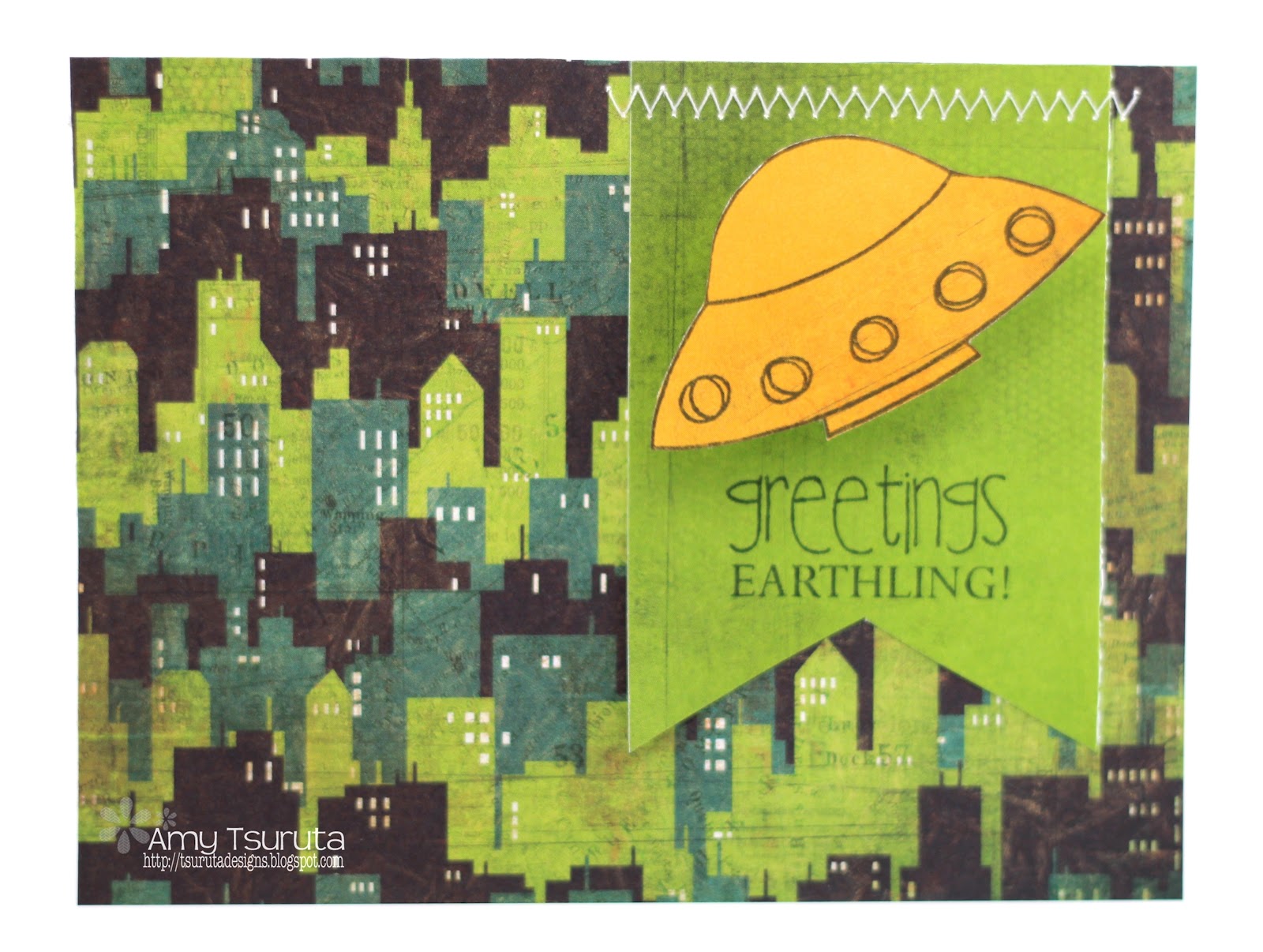 Birthday Blog Hop: Greetings Earthling.