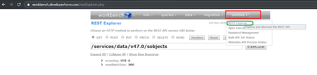REST API using Workbench