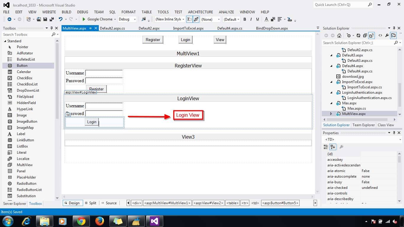 How To Use MultiView And View Control in Asp.Net ~ ScreenShotsDrizzles
