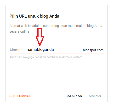 Cara Buat Blog Gratis Dengan Mudah