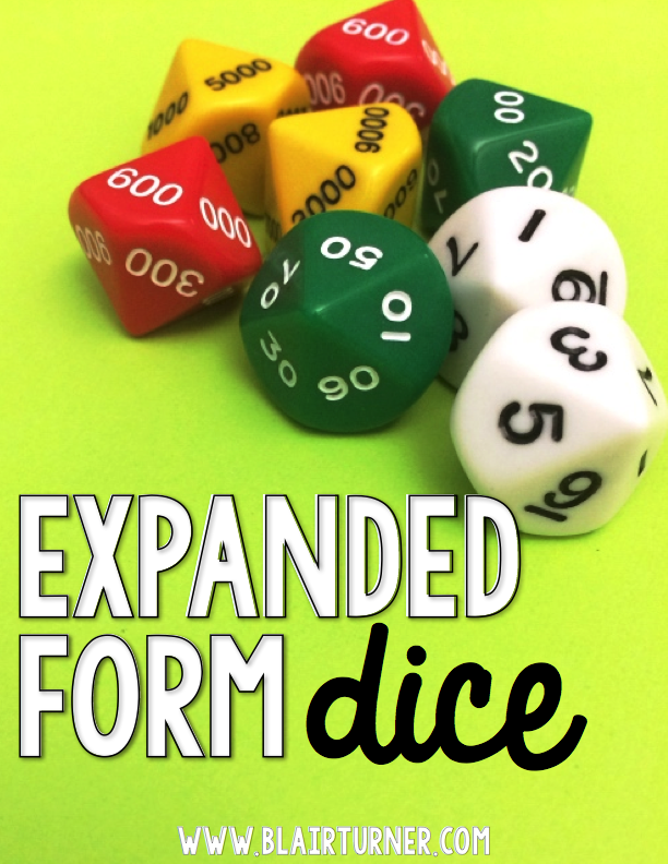 10 Ways to Work on Expanded Form {Tons of Freebies!} | BlairTurner.com ...