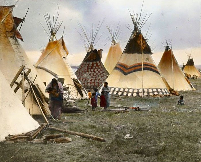 15 Unseen Color Photos Of Native Americans From The Early 1900s | News ...