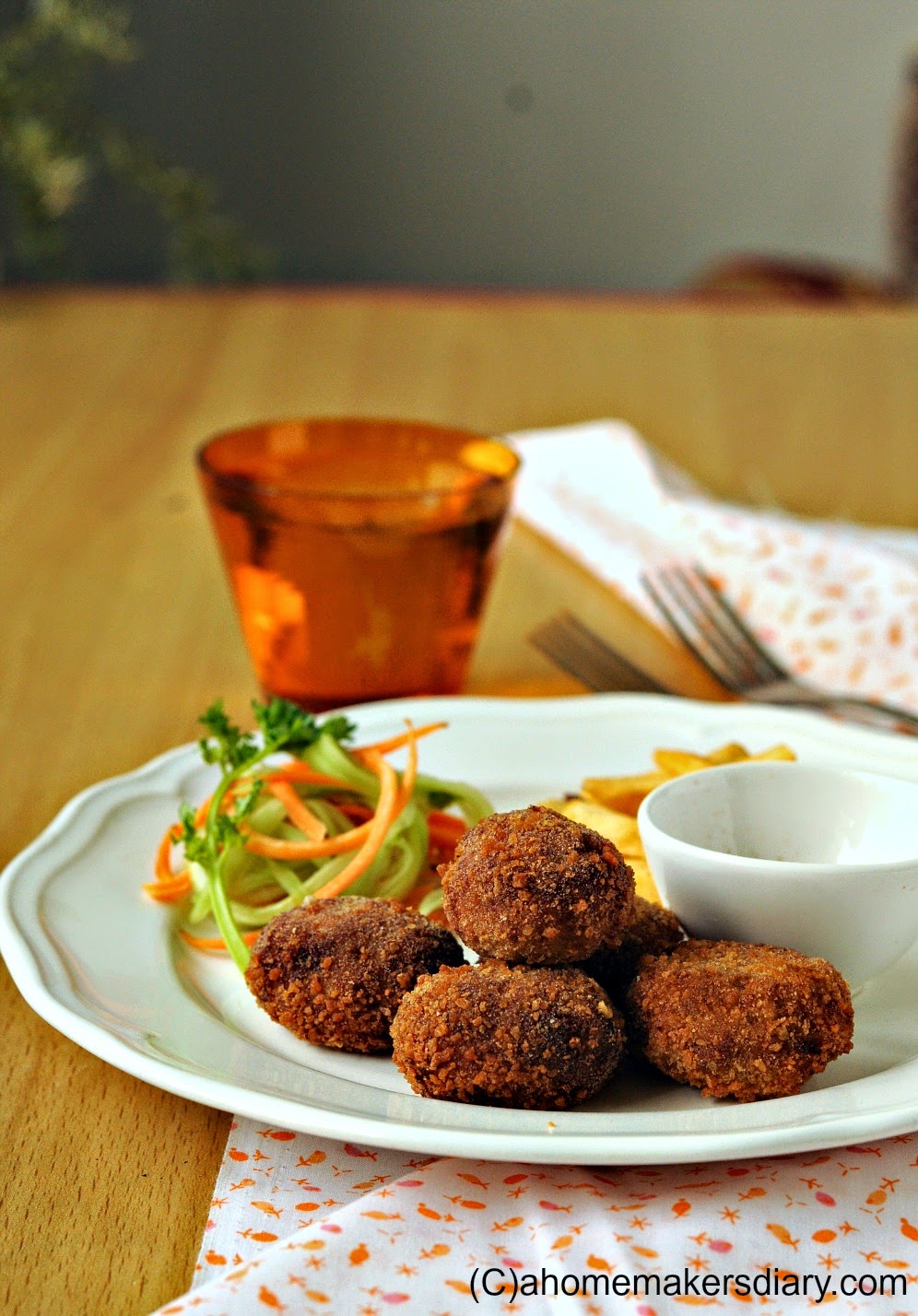 Cheese Stuffed Chicken Nuggets - A Homemaker's Diary