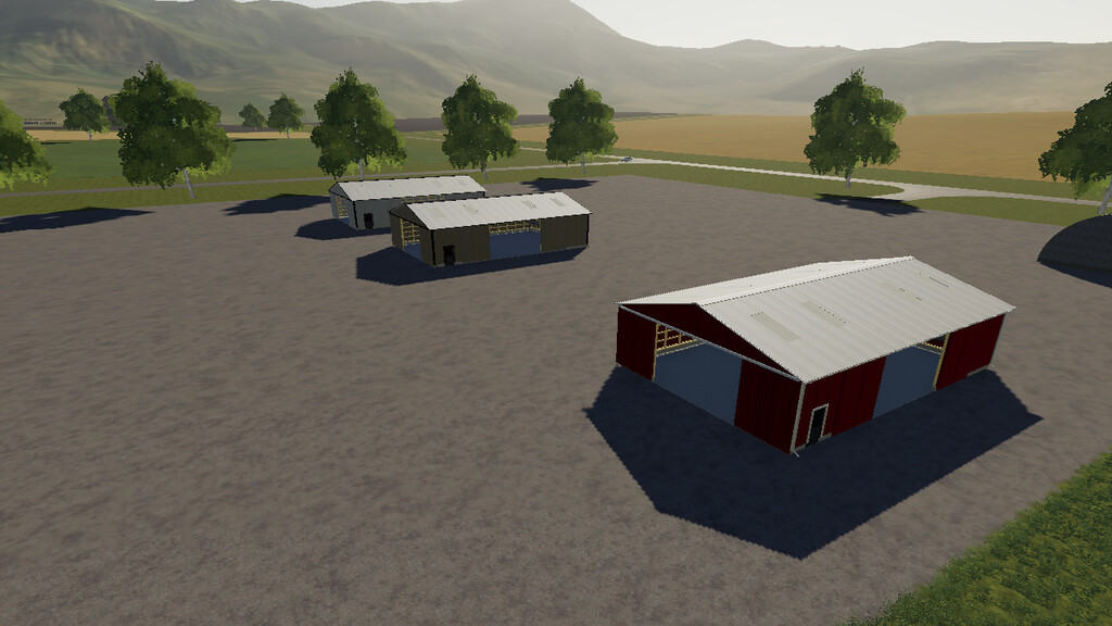 FS19 American Style Placeable Shed Pack v1.0 - FS 19 & 22 USA Mods ...