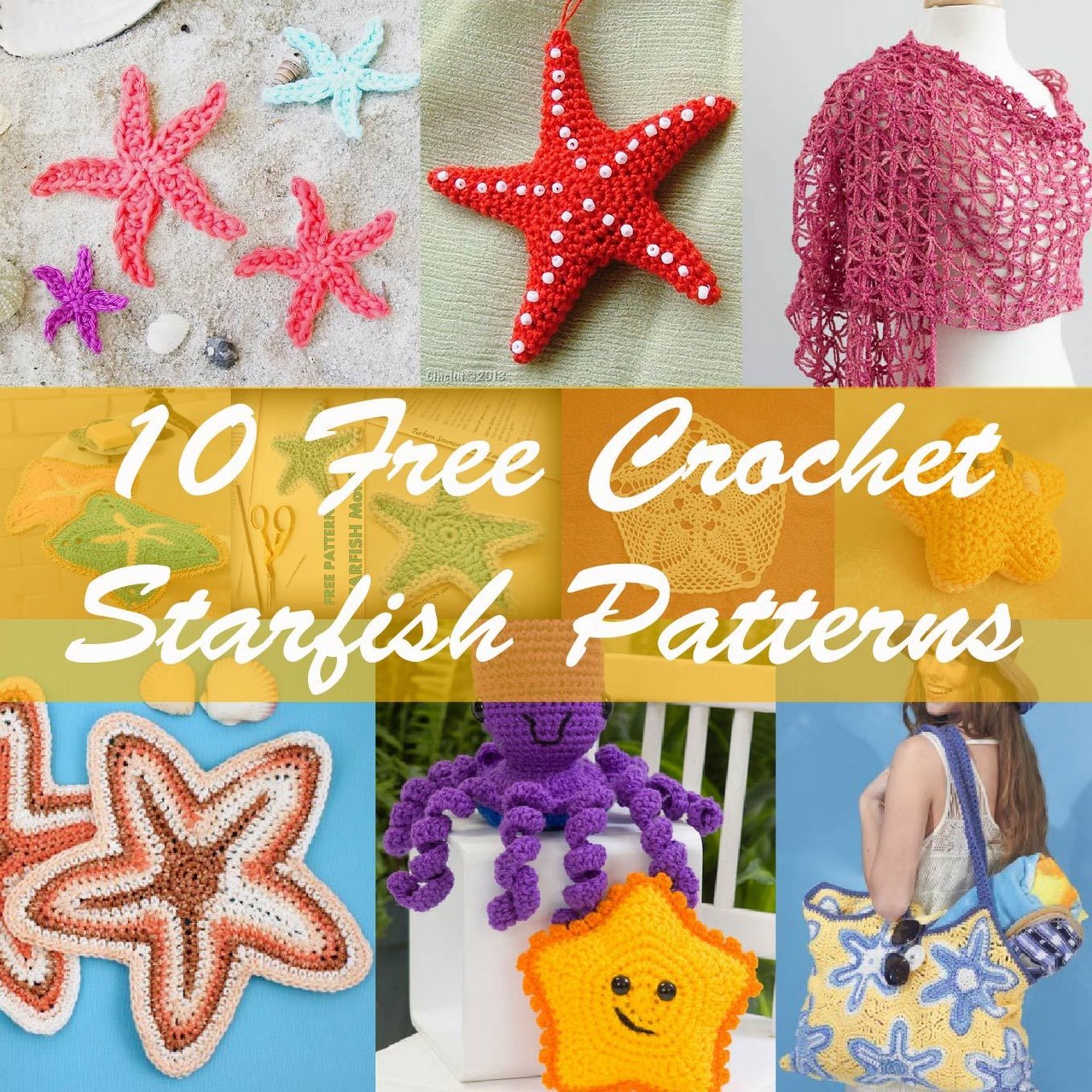Crochet A Starfish Pattern - Ovie Media