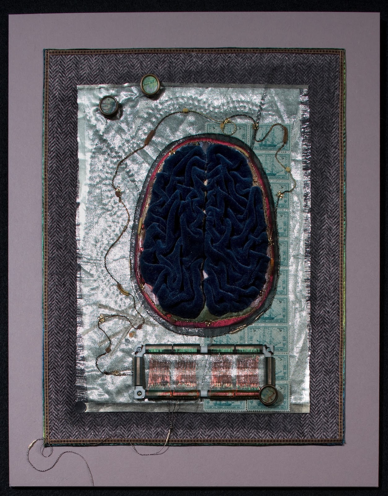 The Museum of Scientifically Accurate Fabric Brain Art