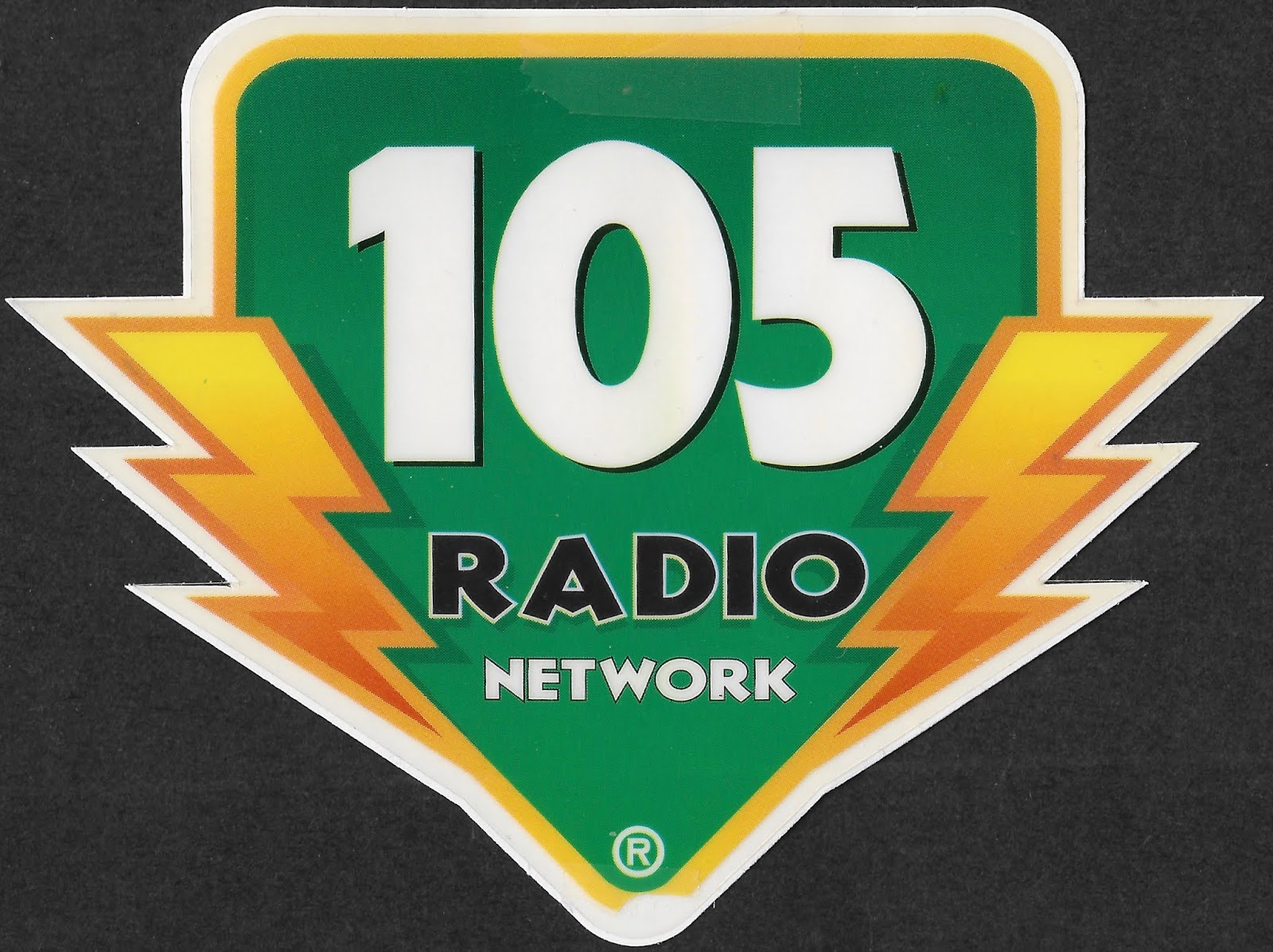 Radio Sticker of the Day: Radio 105