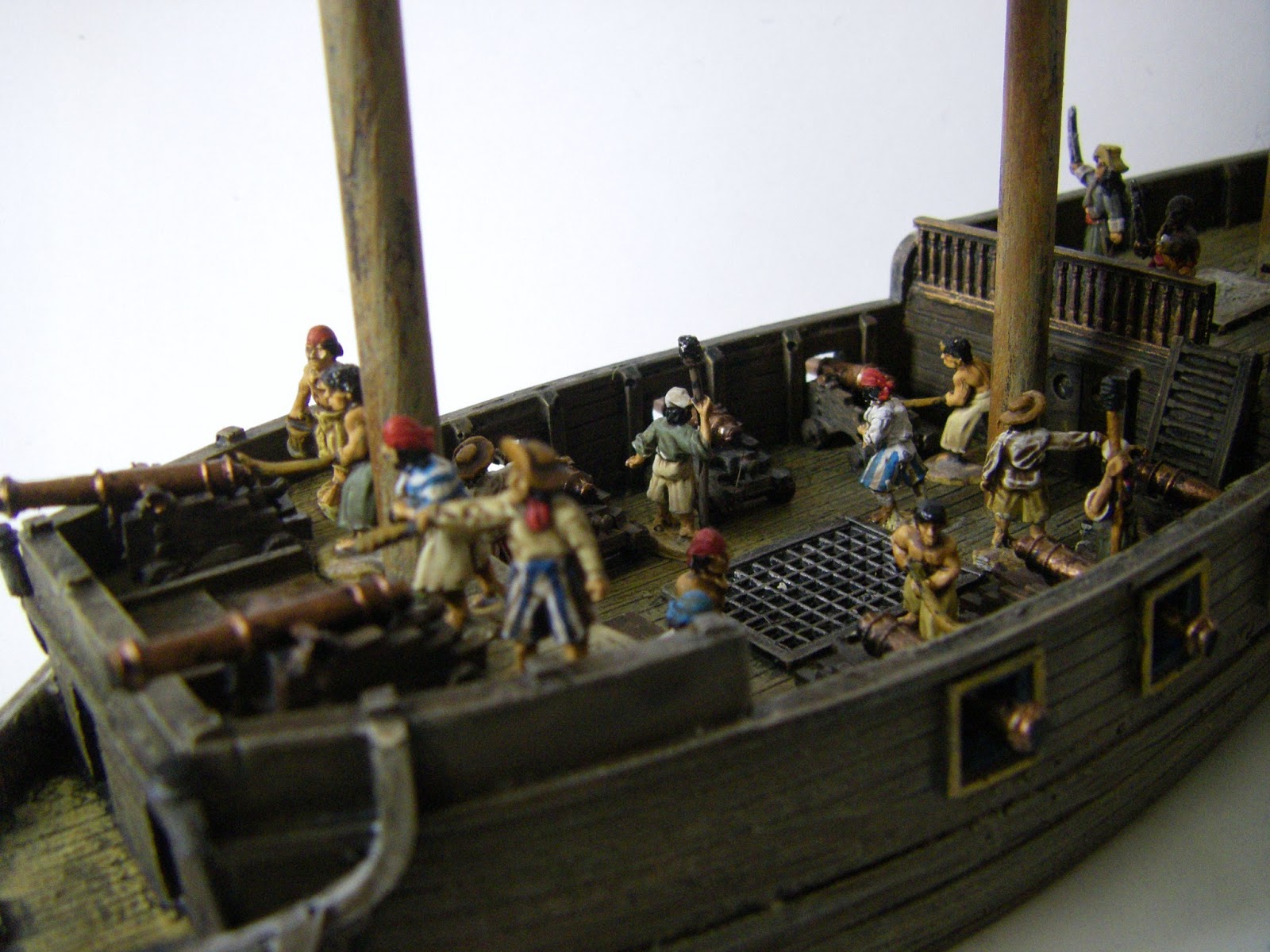 Madaxeman's Wargames Blog: The Pirate Ship is now finished...