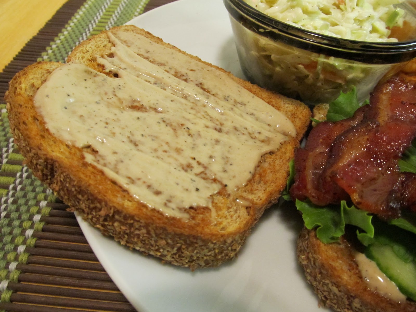 Jenn's Food Journey: BLC's with Peppered Balsamic Mayo