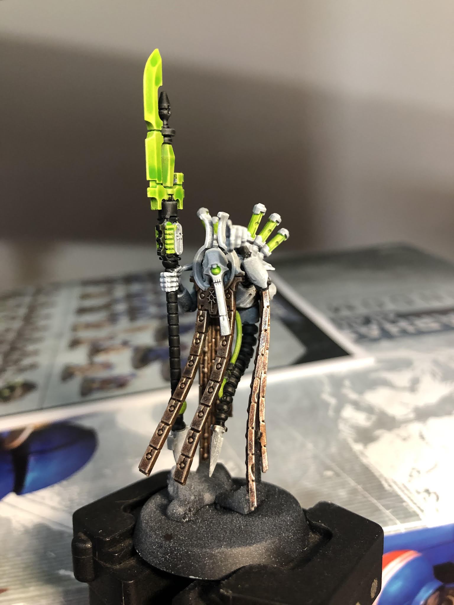 Zombiebees Hobby Hive: Warhammer 40k Project: Necrons in White and the ...