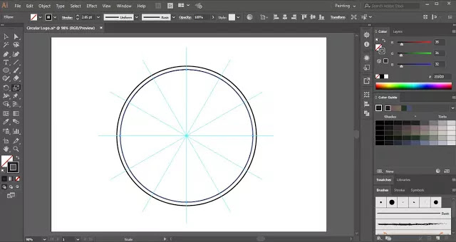 Circular Logo in Adobe Illustrator - Adobe Tutorial