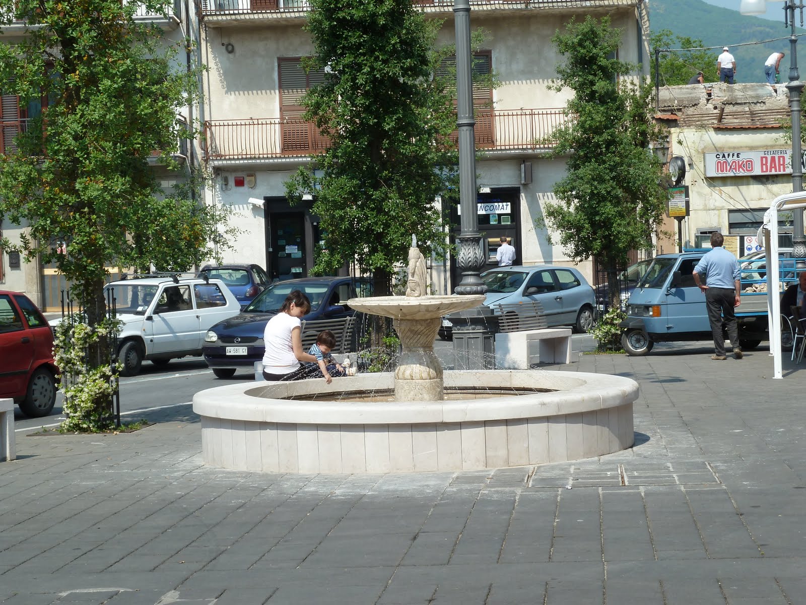 My Life in a Small Italian Town: Cervinara: The Piazzas of Cervinara
