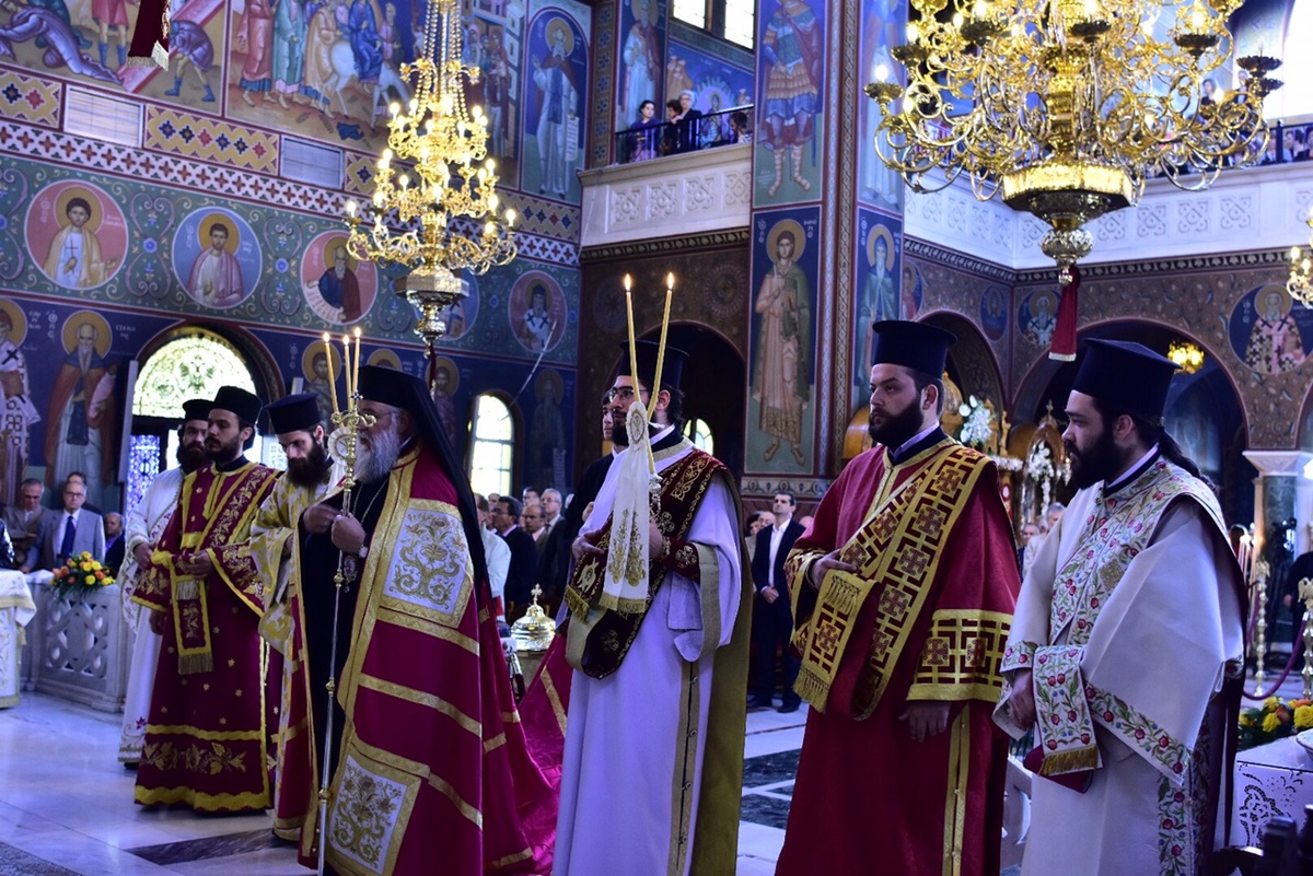 Ενορία Αγίου Ελευθερίου Κερκύρας: ΠΑΝΗΓΥΡΙΚΟ ΠΟΛΥΑΡΧΙΕΡΑΤΙΚΟ ...