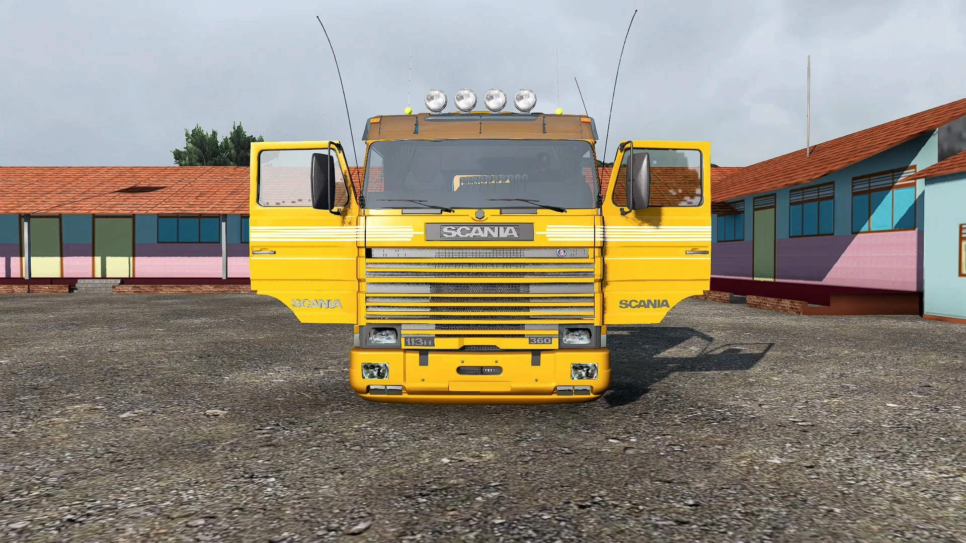 ETS2 ALLMODSETS2 SCANIA 113H Truck Mod com animação de porta 1,40 ETS2 ETS2 ALLMODSETS2 SCANIA 113H Truck Mod com animação de porta 1,40 ETS2