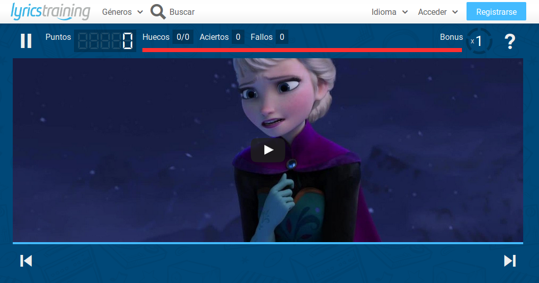 PlanetaUlan: LyricsTraining - Karaoke, juega, canta, lee, escucha.