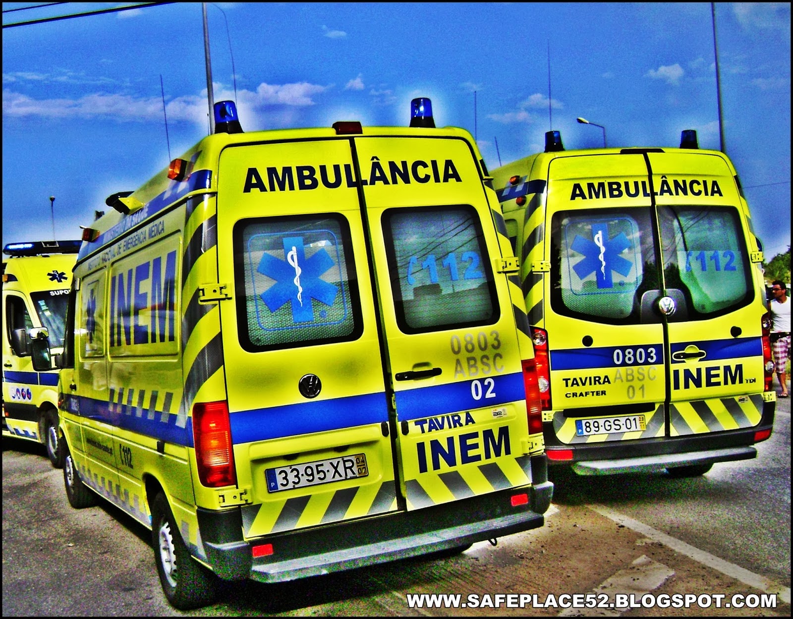 SAFEPLACE52: INEM Abre 100 Vagas para Técnicos de Emergência Pré-Hospitalar