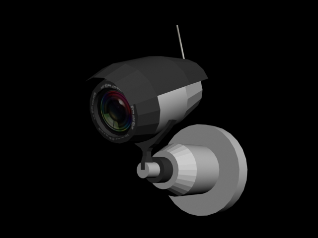 CCTV papercraft ~ Ajih Paper-Craft