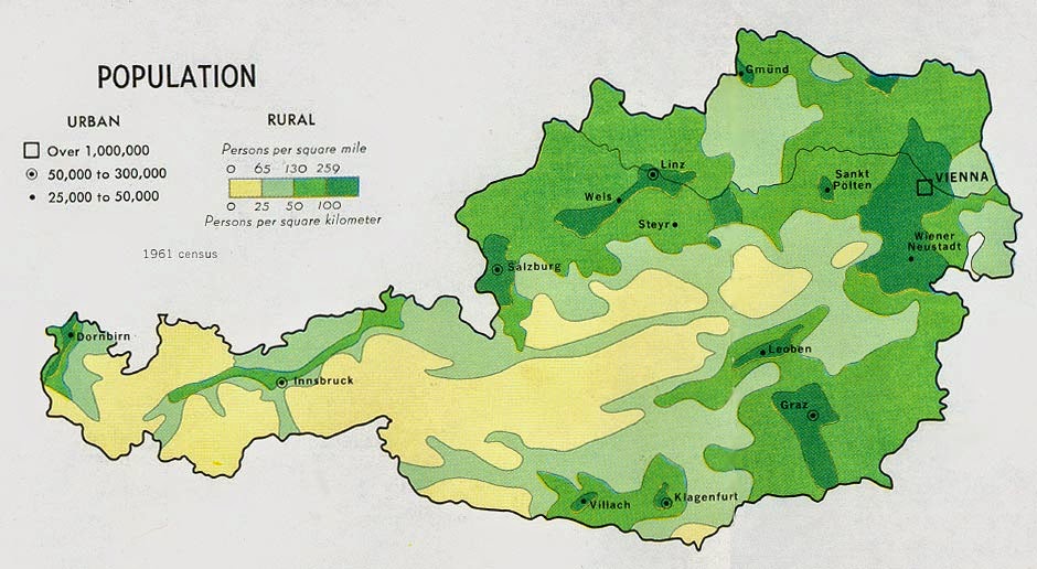 Austria: Thematic Maps of Austria