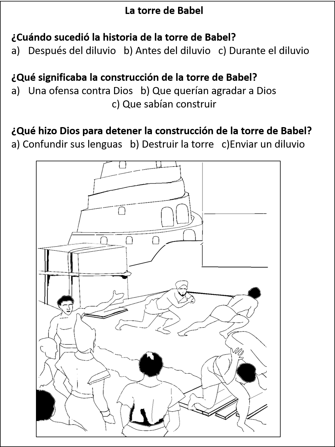 La torre de Babel - Mar de Vida Abundante