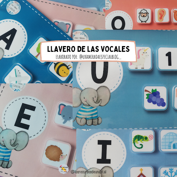 LOS RECURSOS DE UNA PT-AL: EL CUADERNO DE LAS VOCALES